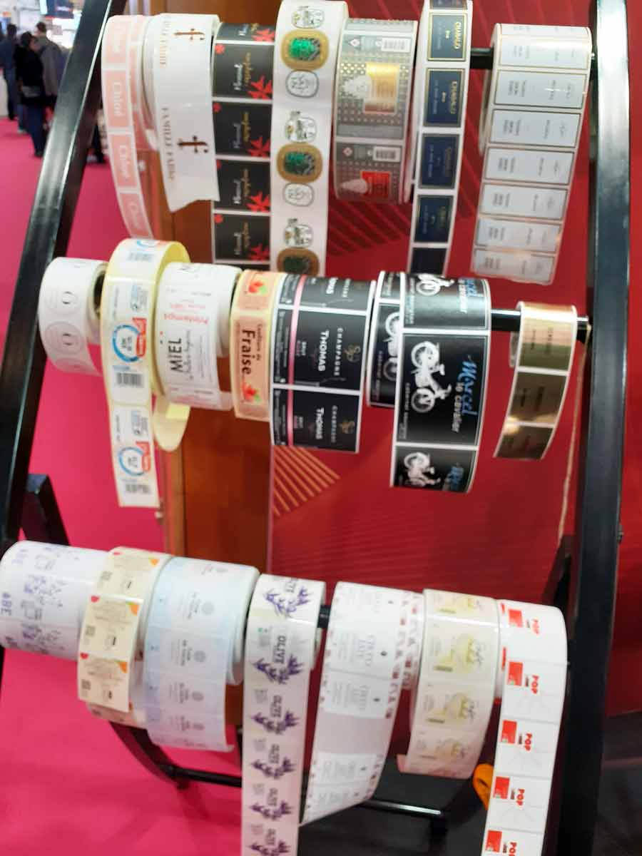 Les étiquettes en rouleau personnalisées